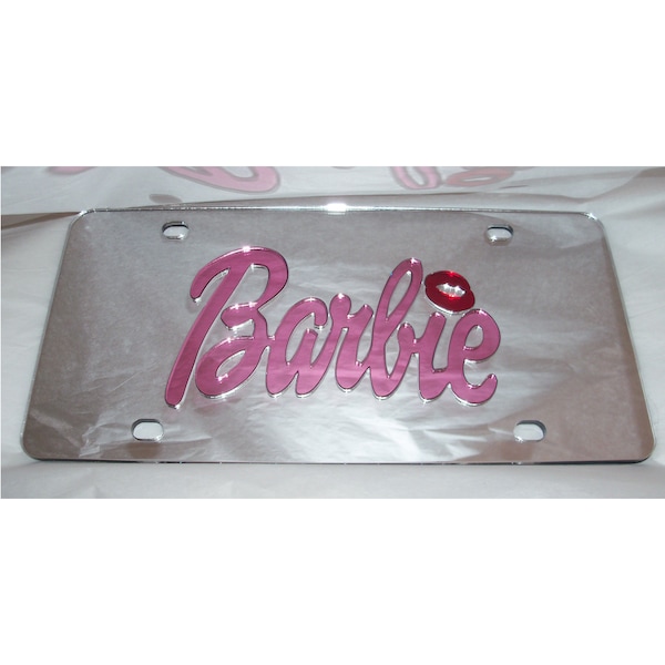 Barbie License Plate - Etsy