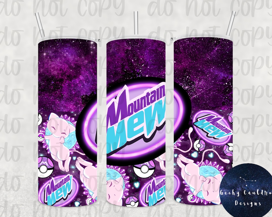 Pokémon Mountain Mew 20oz Insulated Tumbler - Etsy