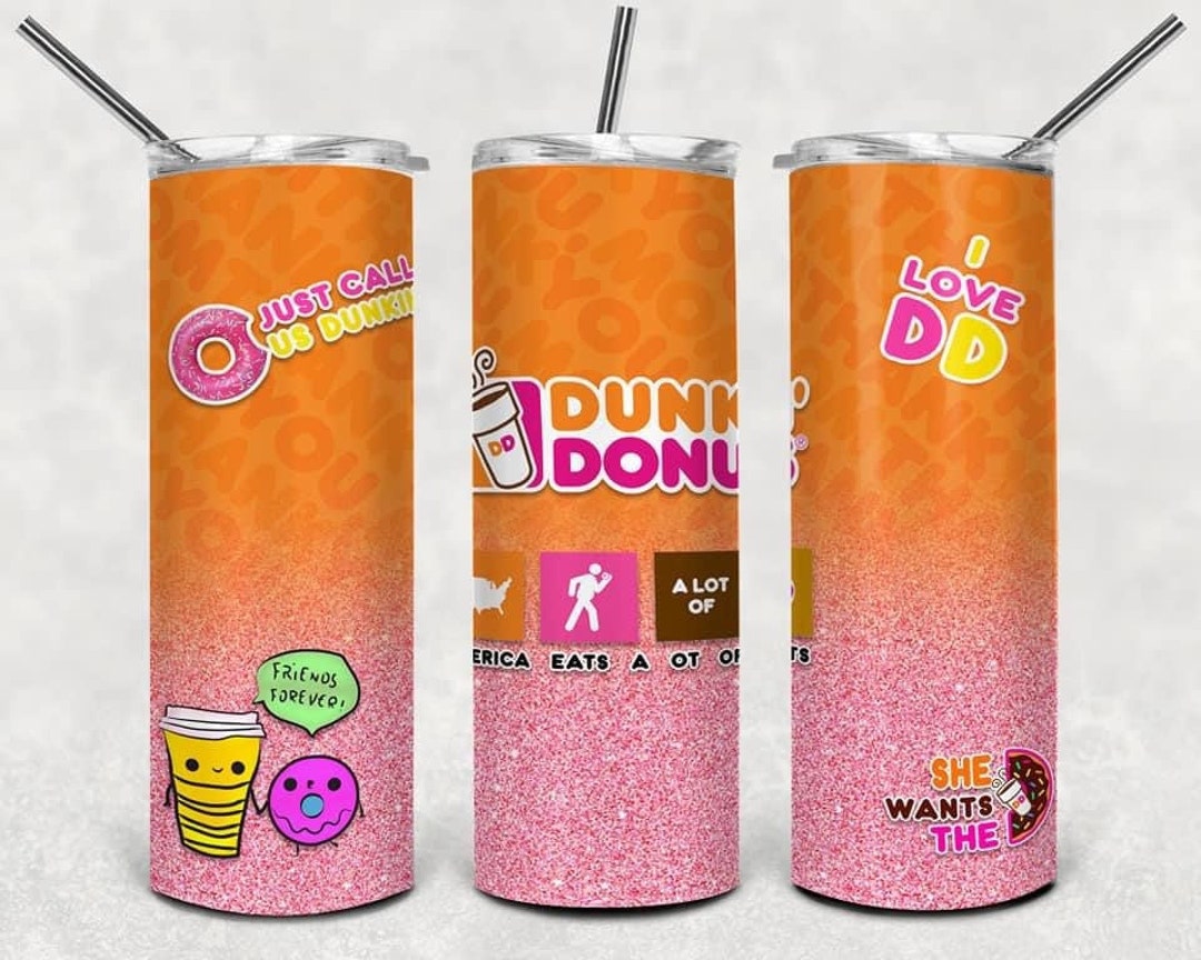 Dunkin Donuts 20oz Insulated Tumbler - Etsy