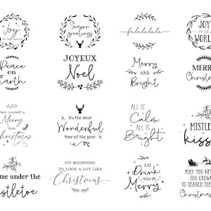 Farmhouse Christmas SVG Bundle, Rustic Christmas Svg, Christmas Decor ...