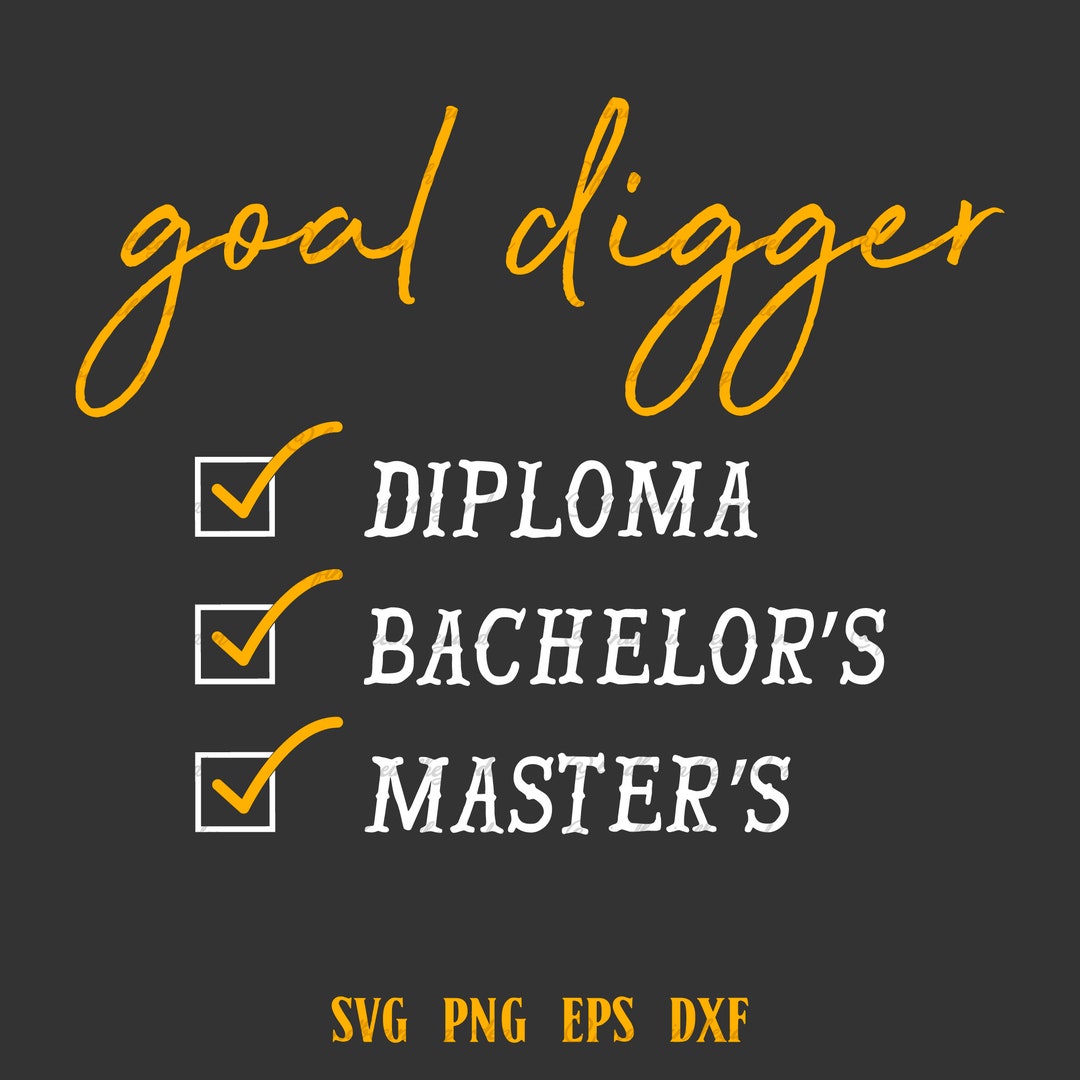 Goal Digger Svg, Graduation 2024 Svg, Senior 2024 Svg, Class of 2024 ...
