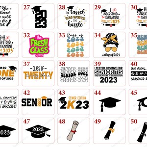 Graduation SVG Bundle, Class of 2023 Svg, Senior 2023 Svg, Graduation ...