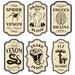 Halloween Potion Label Svg, Apothecary Label Svg, Bottle Label Svg, Jar ...