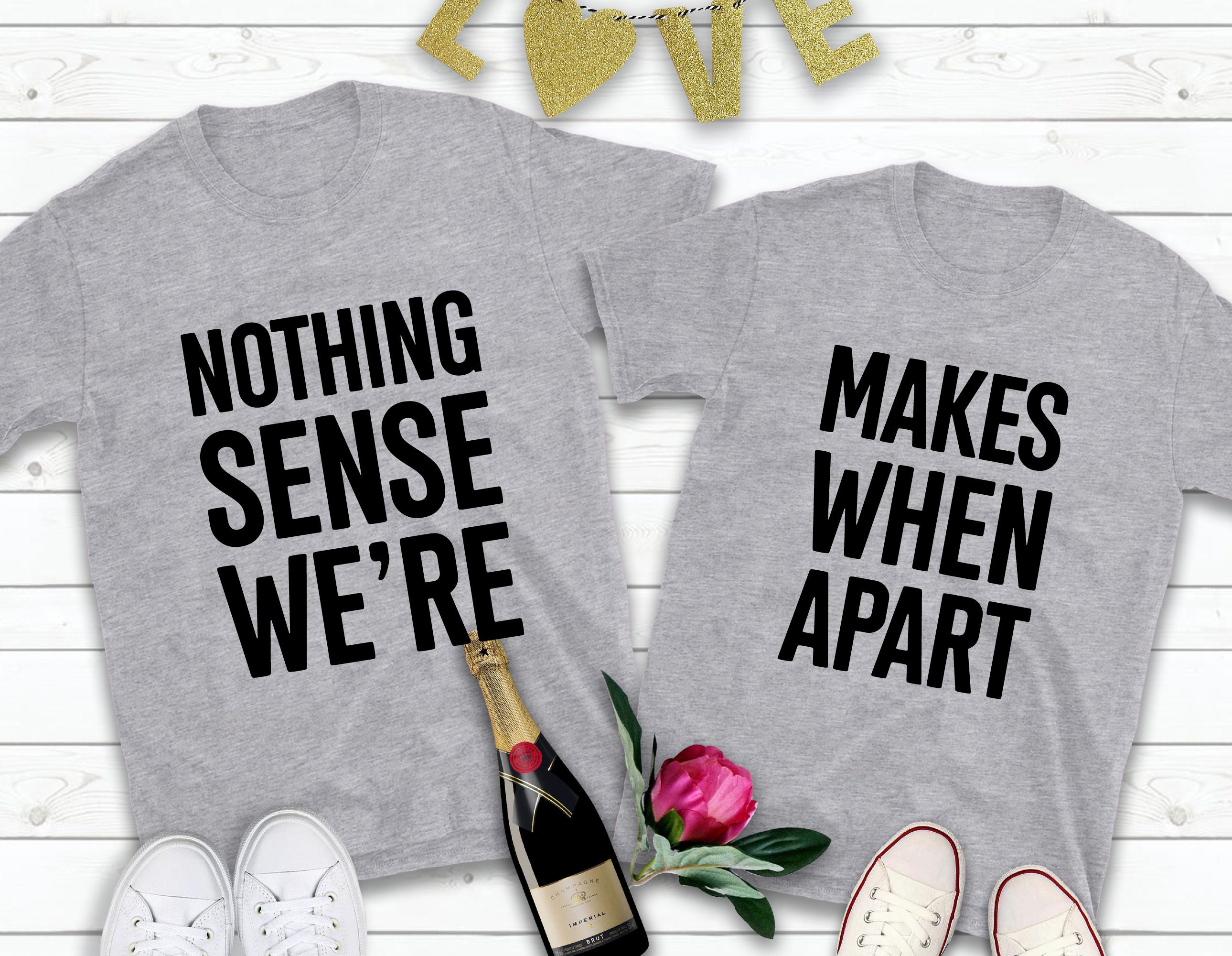 Couple SVG Bundle, Matching Couple Svg, Couple Svg for Shirt, Valentine ...