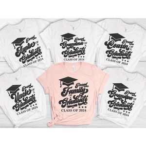 Proud Family Graduate 2024 Svg, Proud Mom Svg, Graduation 2024 Svg, Class of 2024 Svg, Senior ...