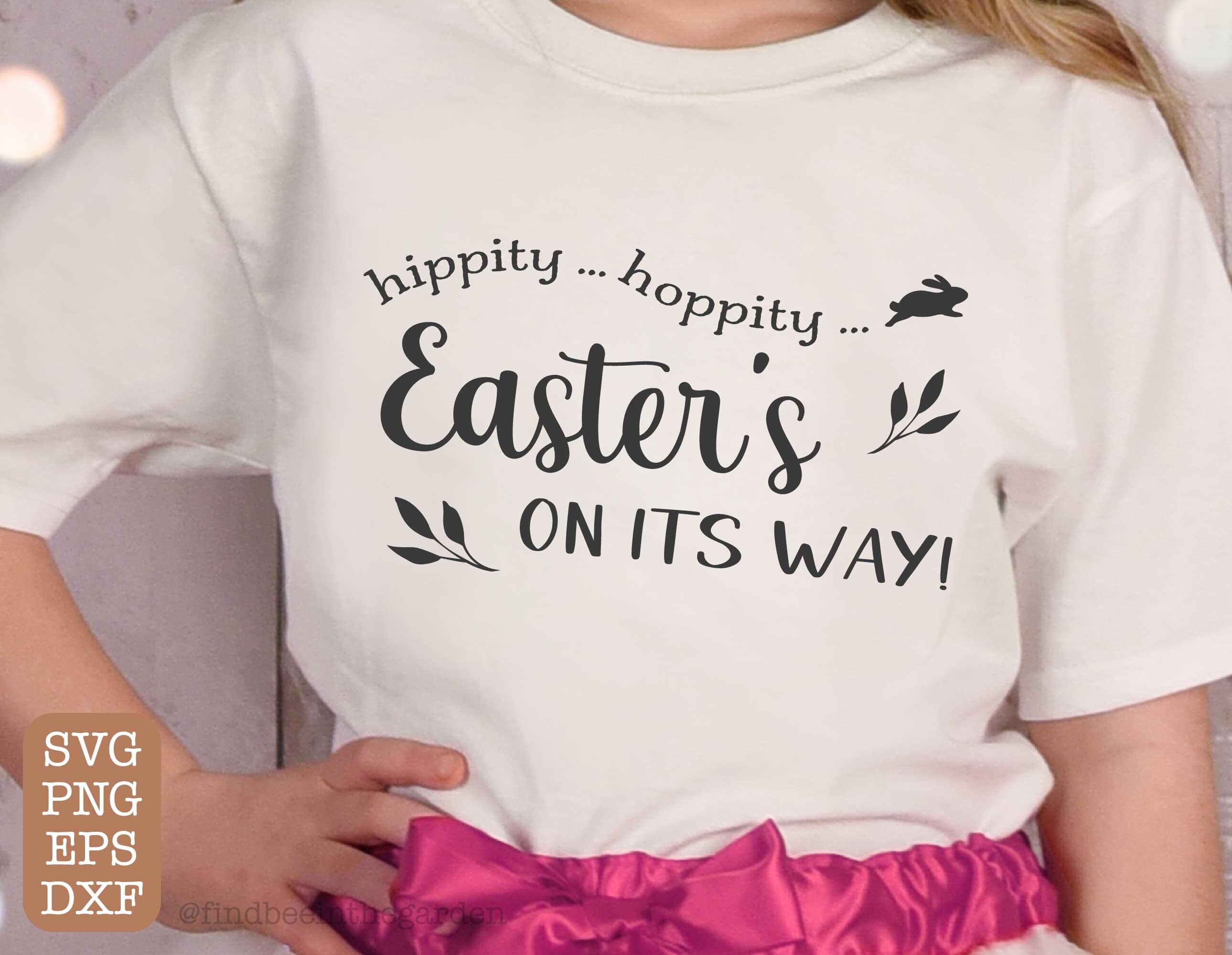 Hippity Hoppity Svg Hoppy Ester Svg Easter Bunny Svg Easter | Etsy