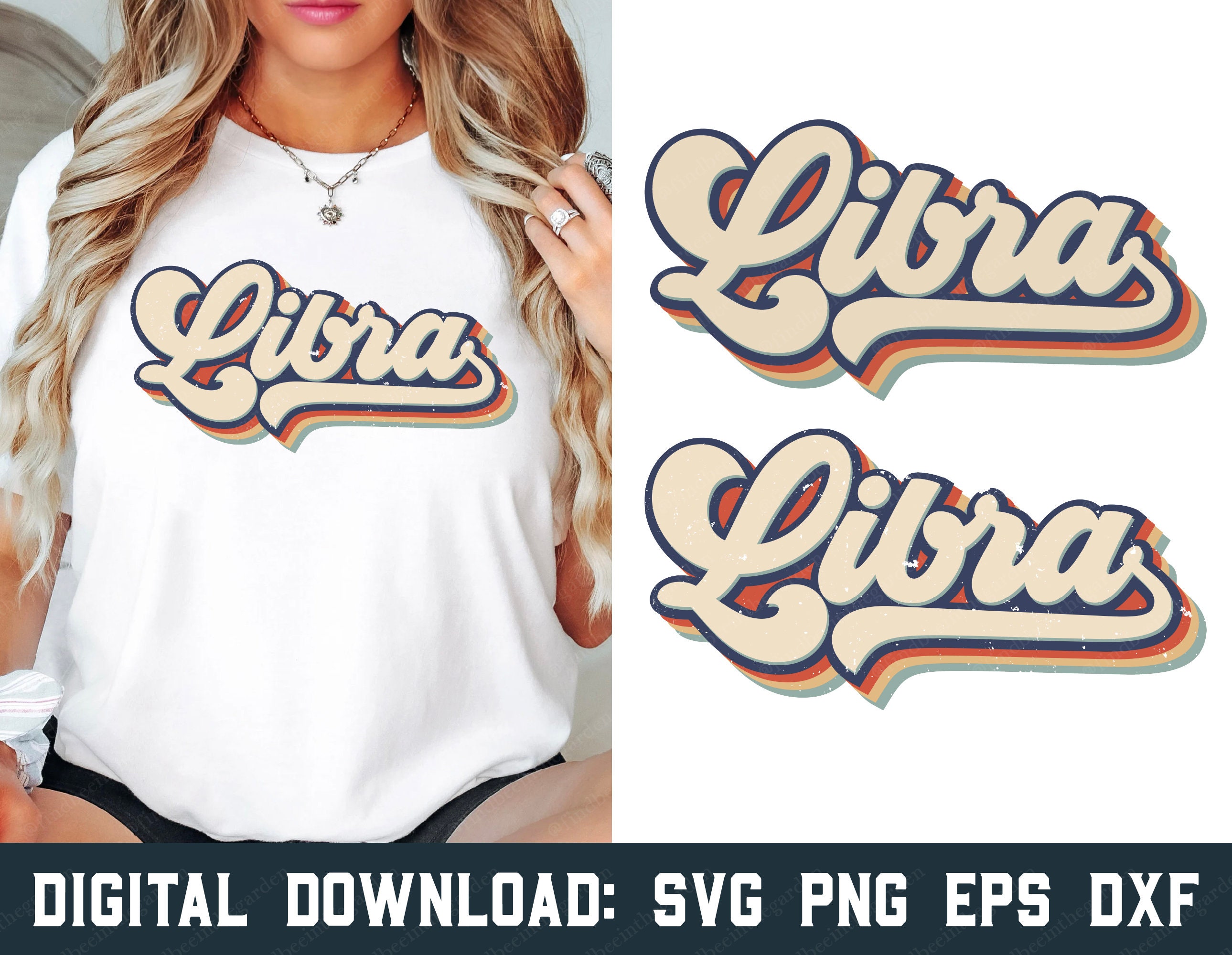 Libra Svg Libra Png Zodiac Svg Zodiac Png Retro Libra Svg - Etsy