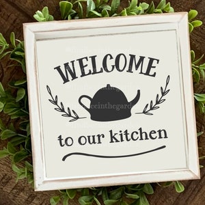 Farmhouse Kitchen SVG Bundle, Rustic Kitchen Svg, Kitchen Svg, Kitchen ...