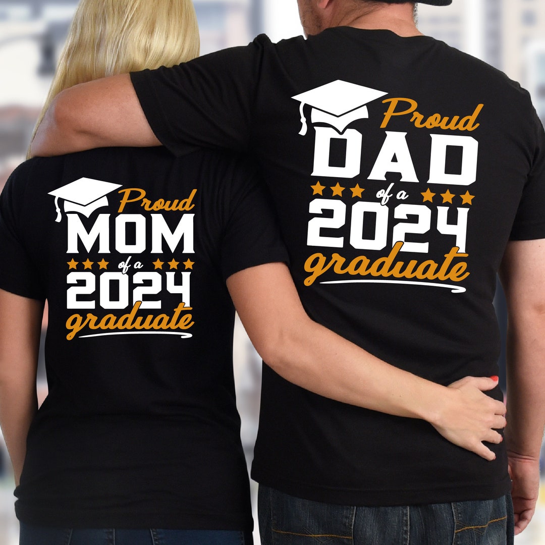 Proud Mom of a 2024 Graduate Svg, Proud Graduate 2024 Svg, Graduation ...
