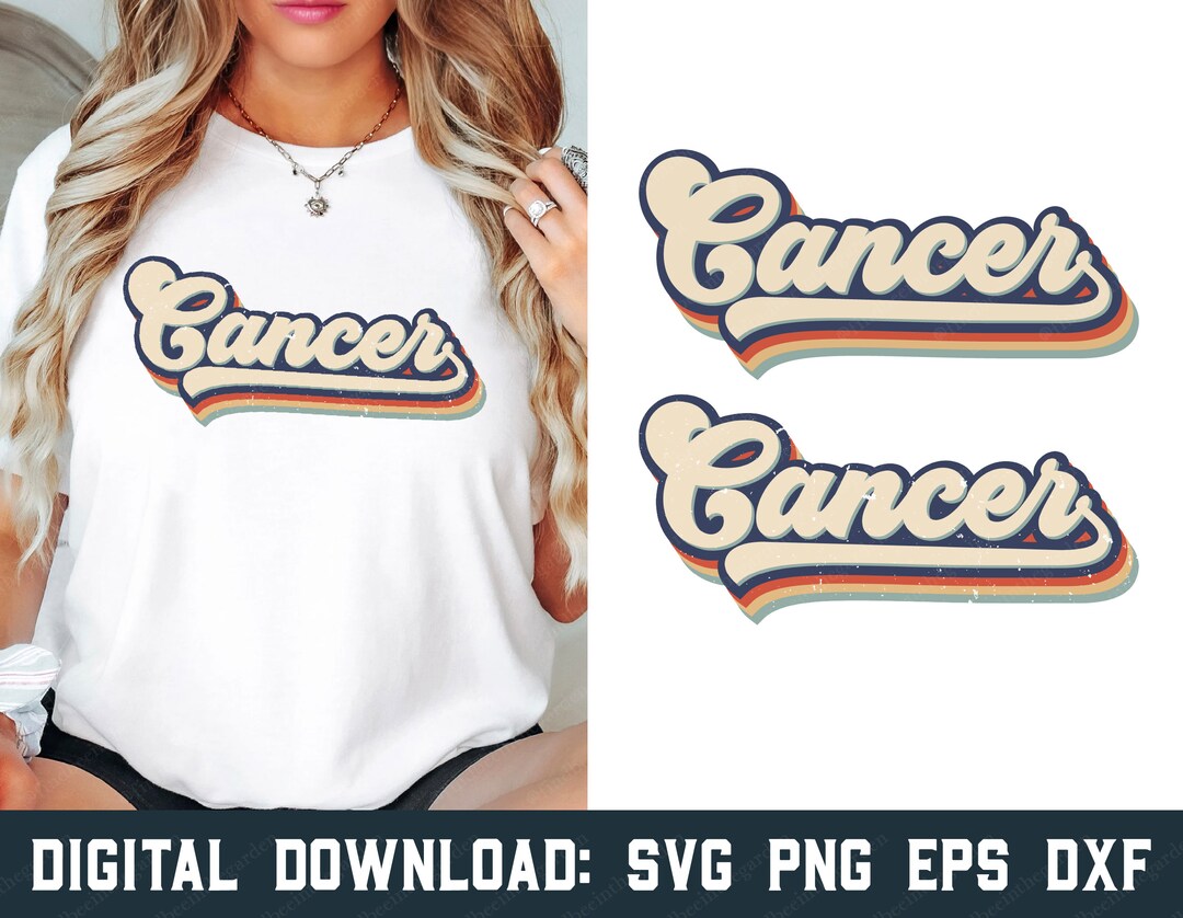 Cancer Svg, Cancer Png, Zodiac Svg, Zodiac Png, Retro Cancer Svg ...