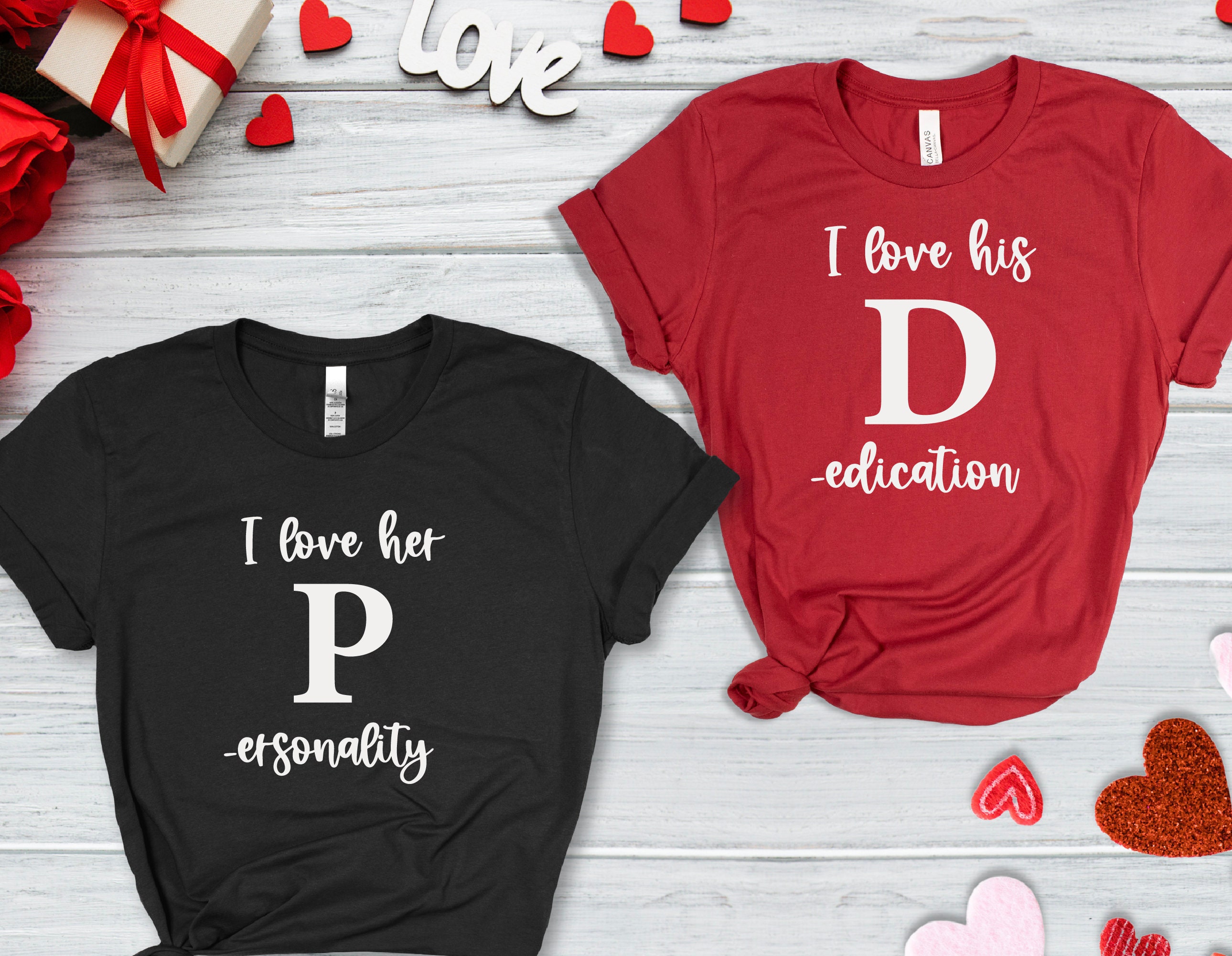 Couple SVG Bundle, Matching Couple Svg, Couple Svg for Shirt, Valentine ...