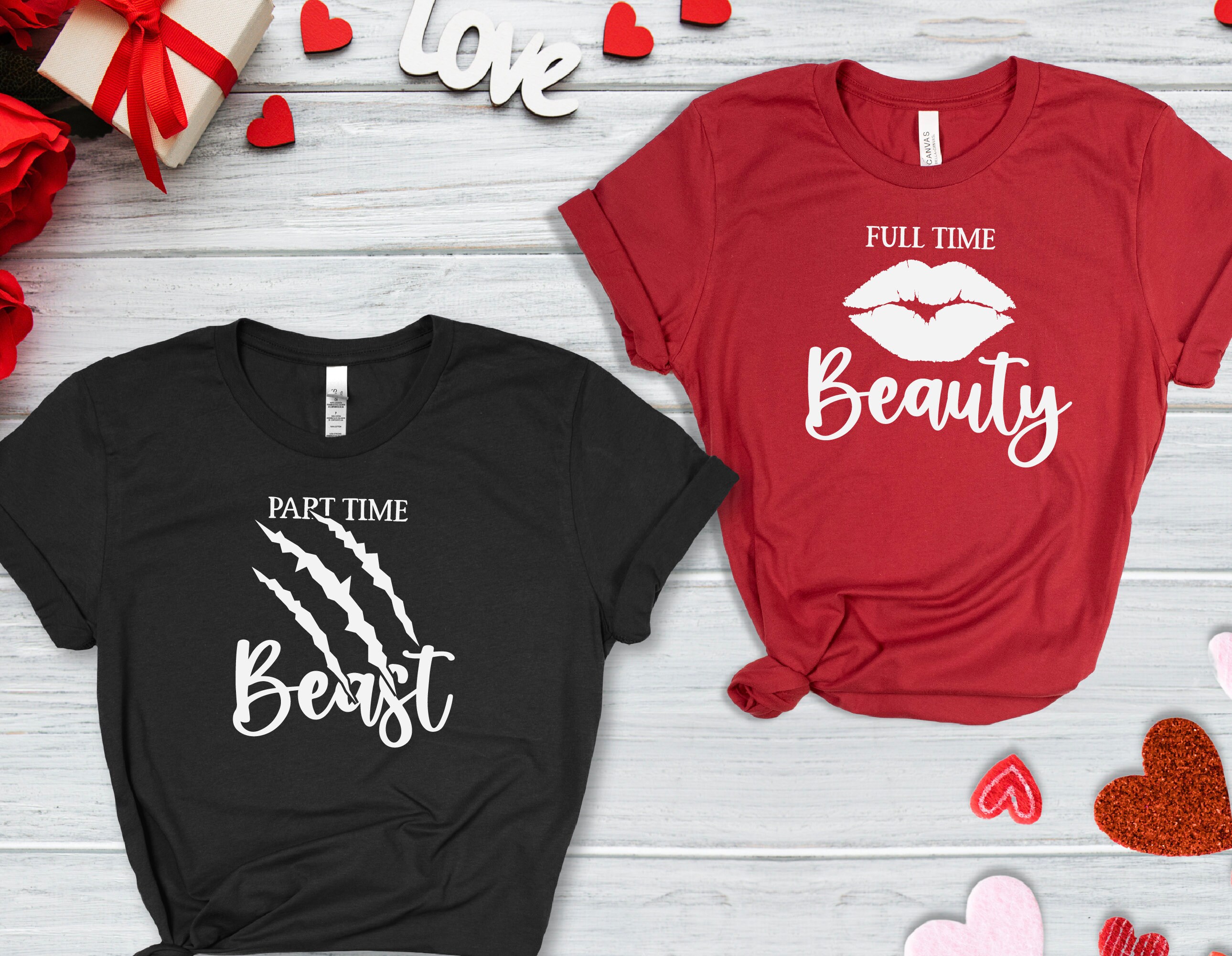Couple SVG Bundle, Matching Couple Svg, Couple Svg for Shirt, Valentine ...