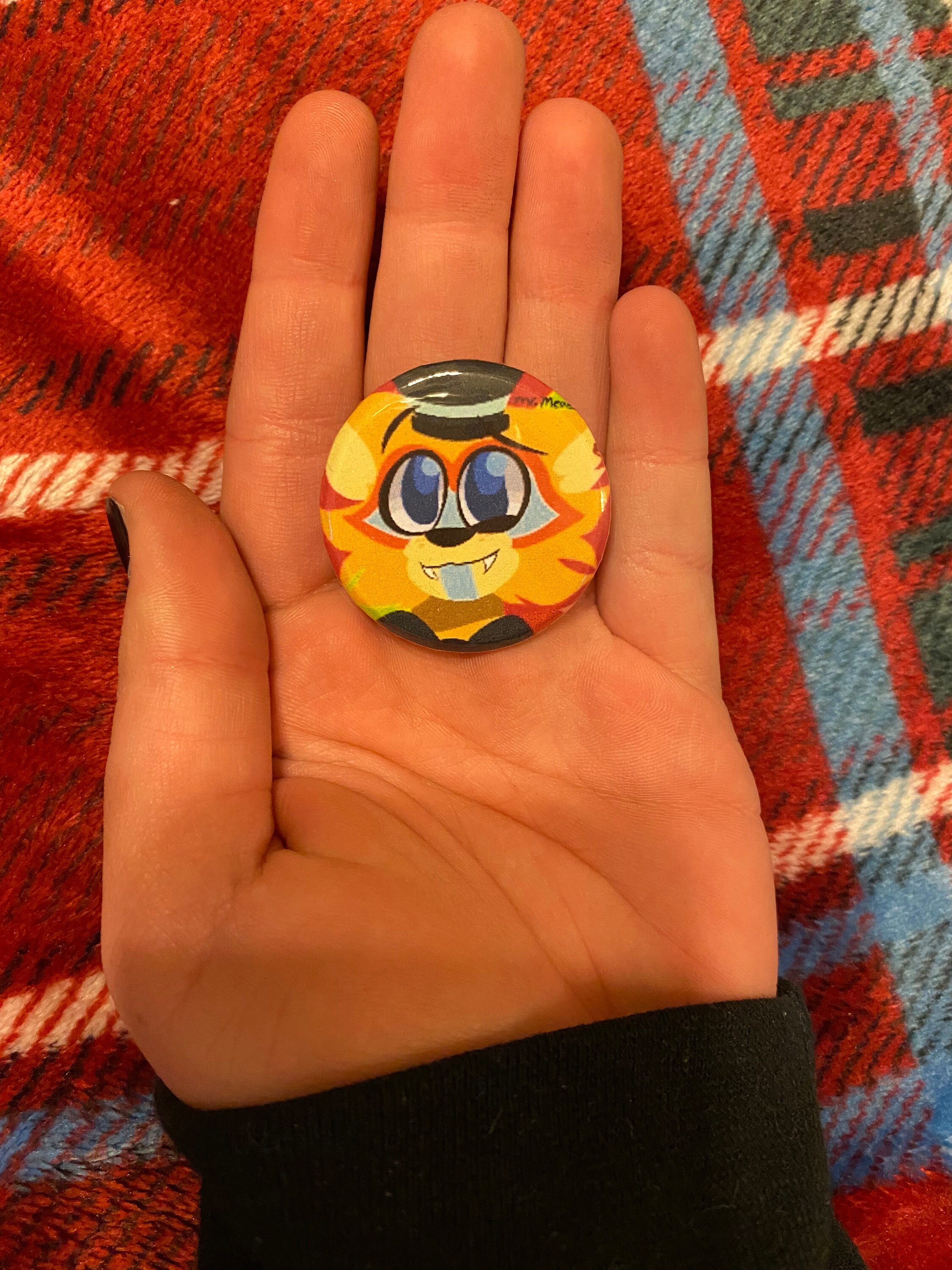 FNAF Security Breach Glamrock Freddy Pins 37mm - Etsy