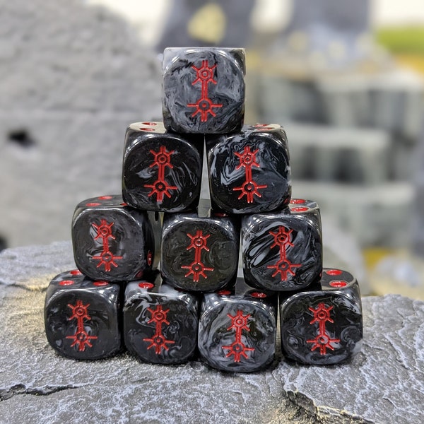 Necron Dice - Etsy