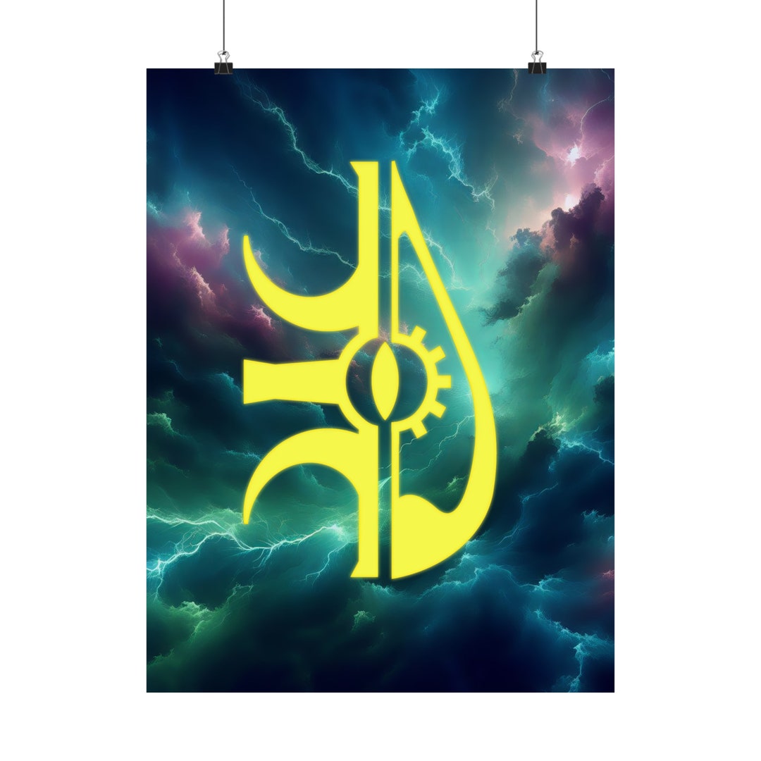 Eye of the Wraith Poster matte Poster, Wall Art, Game Room Décor ...