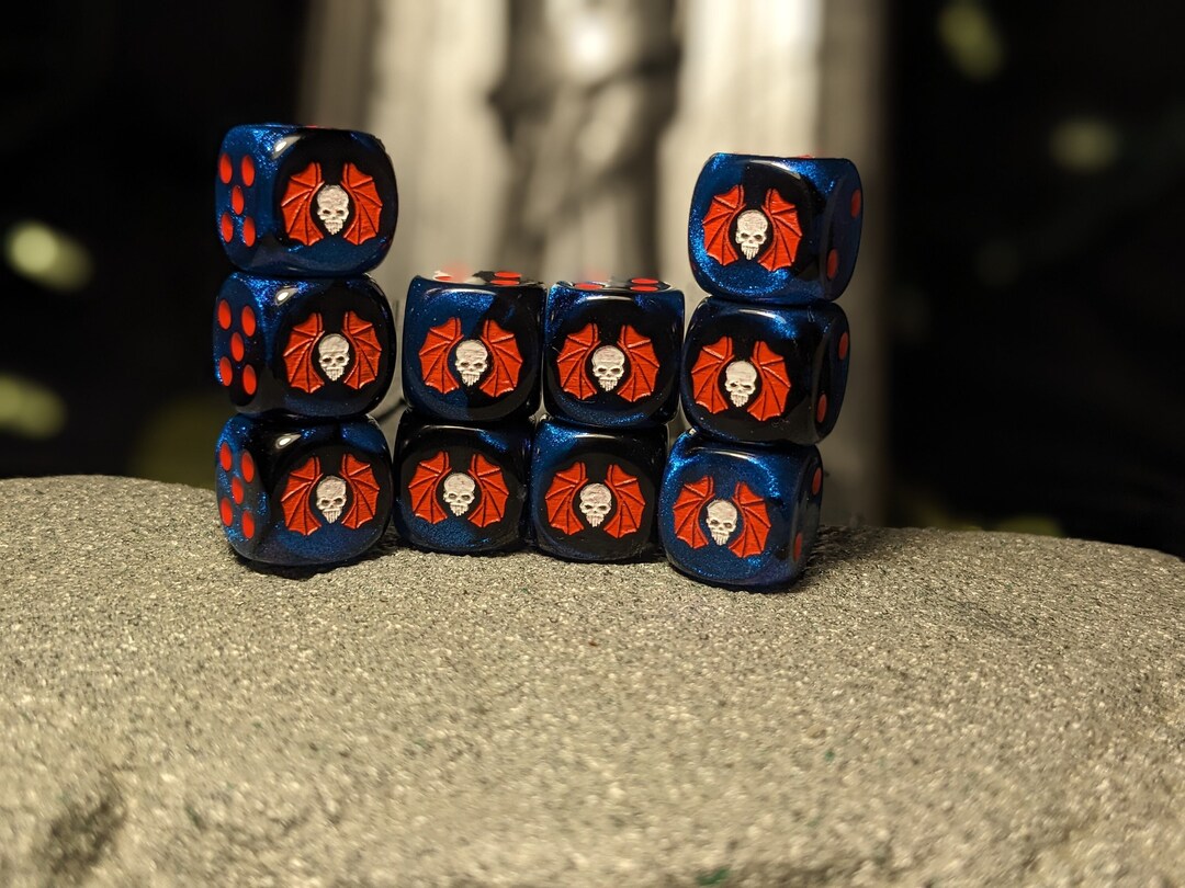 Lords of Darkness Dice 16mm Inspired by Sci-fi 10x - Etsy