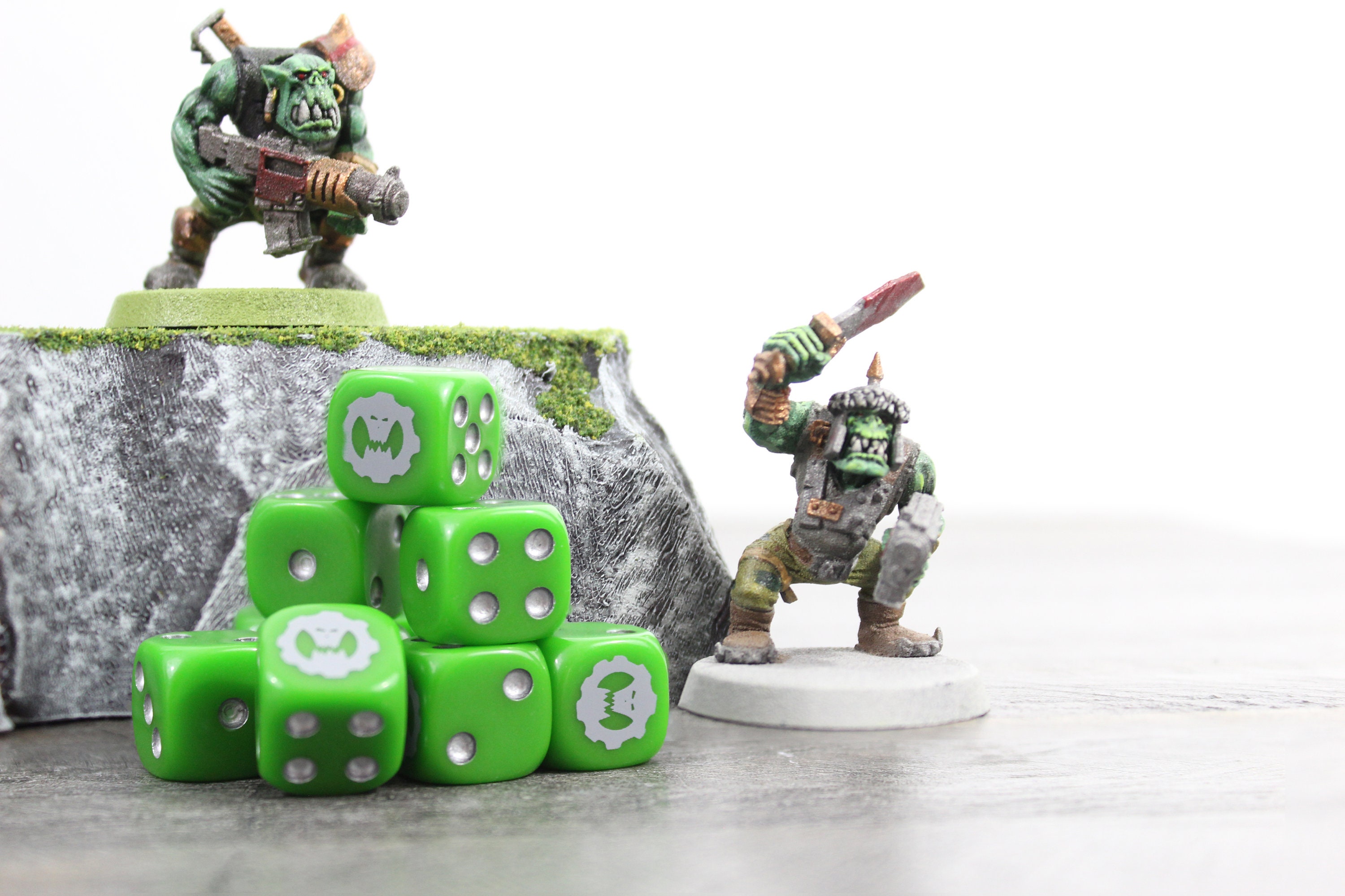 Ork COG Dice 10x Inspired by Sci-fi - Etsy