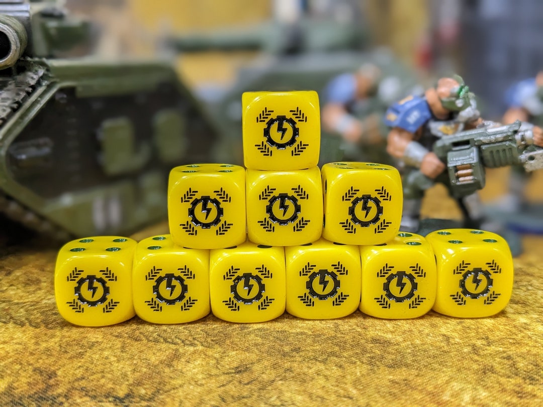 Steel Legion Tank Dice 16mm Inspired by Sci-fi/warhammer 40k - Etsy