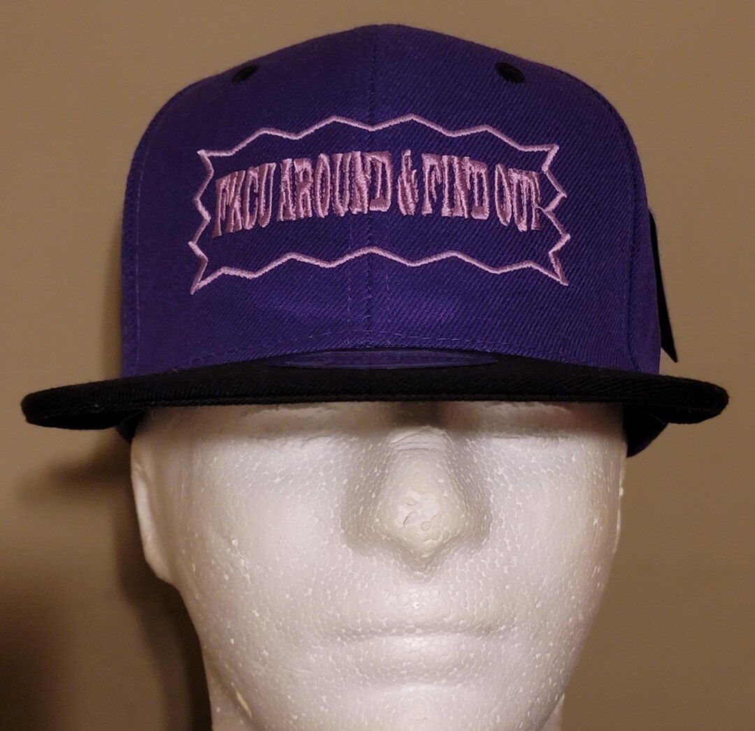 Brand New Purple & Pink "custom Made" Snapback Hat. - Etsy