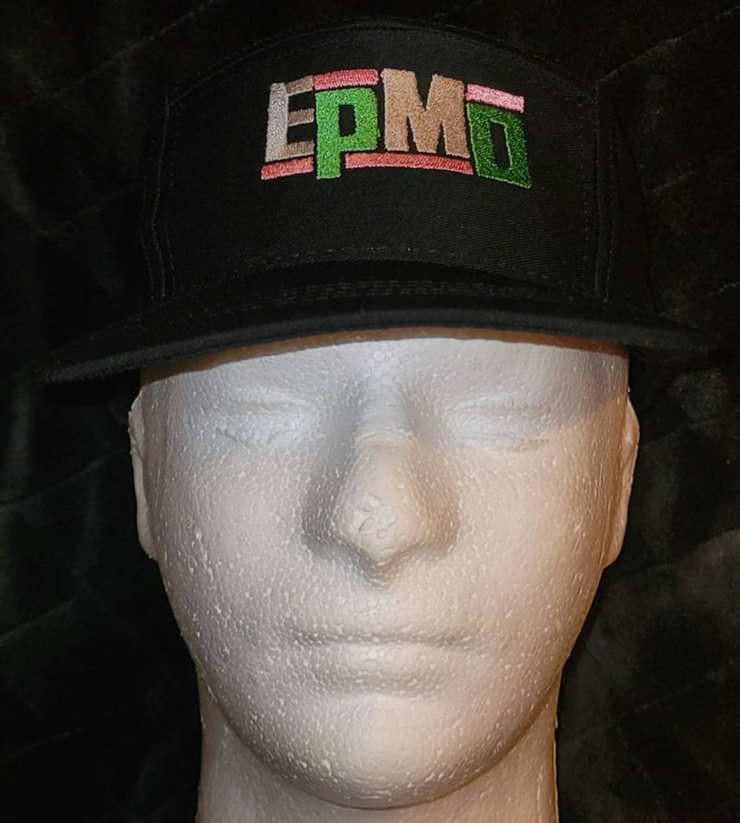 Brand New Black Army Style "epmd" Embroidery Hat. Adjustable Strap. - Etsy