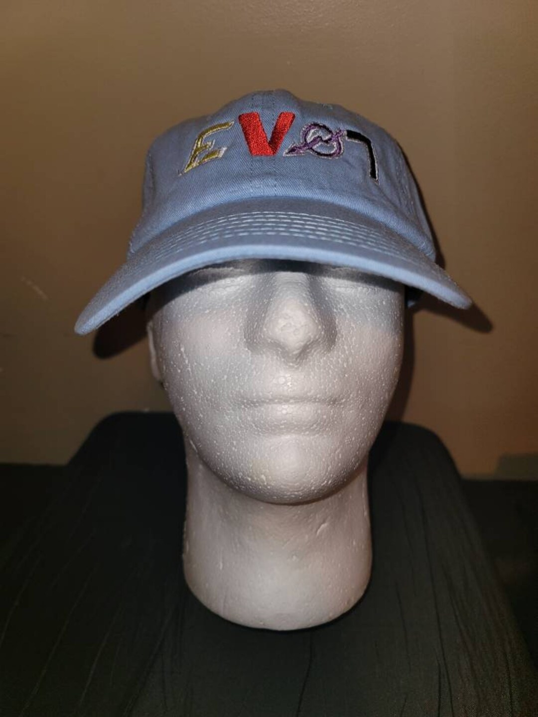 Brand New Unise Sky Blue Dad's Embroidery Evol Hat With Adjystable ...