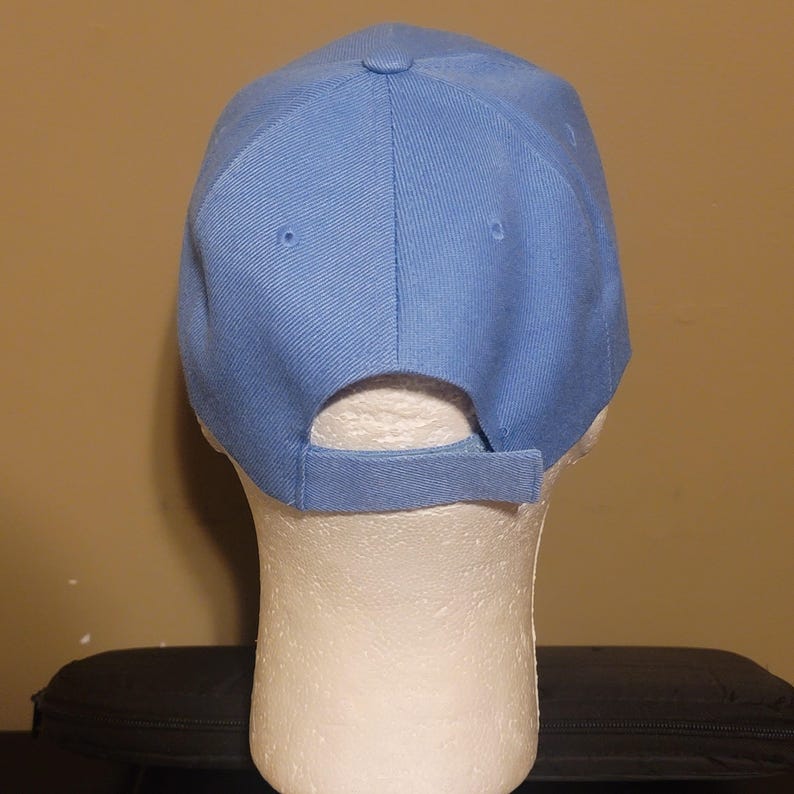 Brand New Sky Blue Hat With Velcro Strap. - Etsy