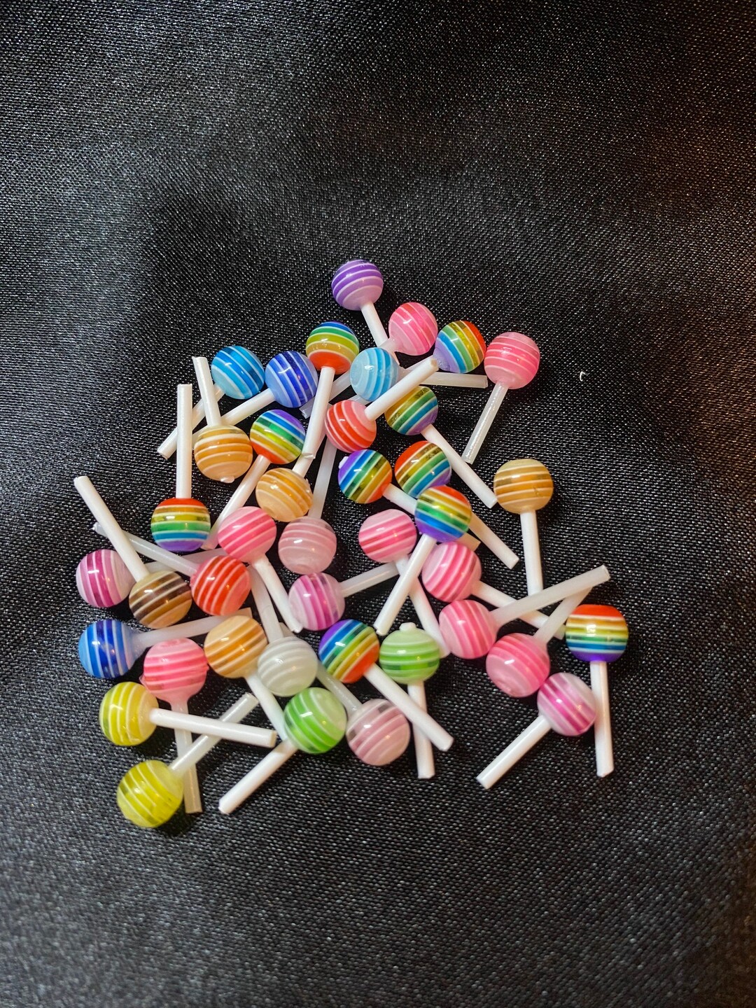 Miniature/mini/tiny (mini Sized) Plastic Lollipops (fake- Not Real ...