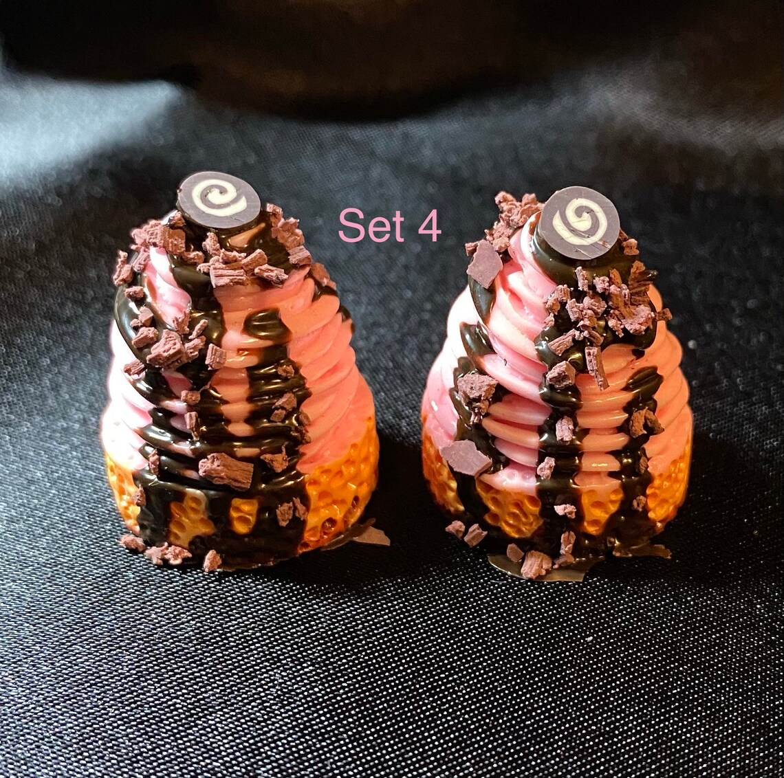 Miniature Mini Cream Cakes and Ice Cream Sundaes | Etsy