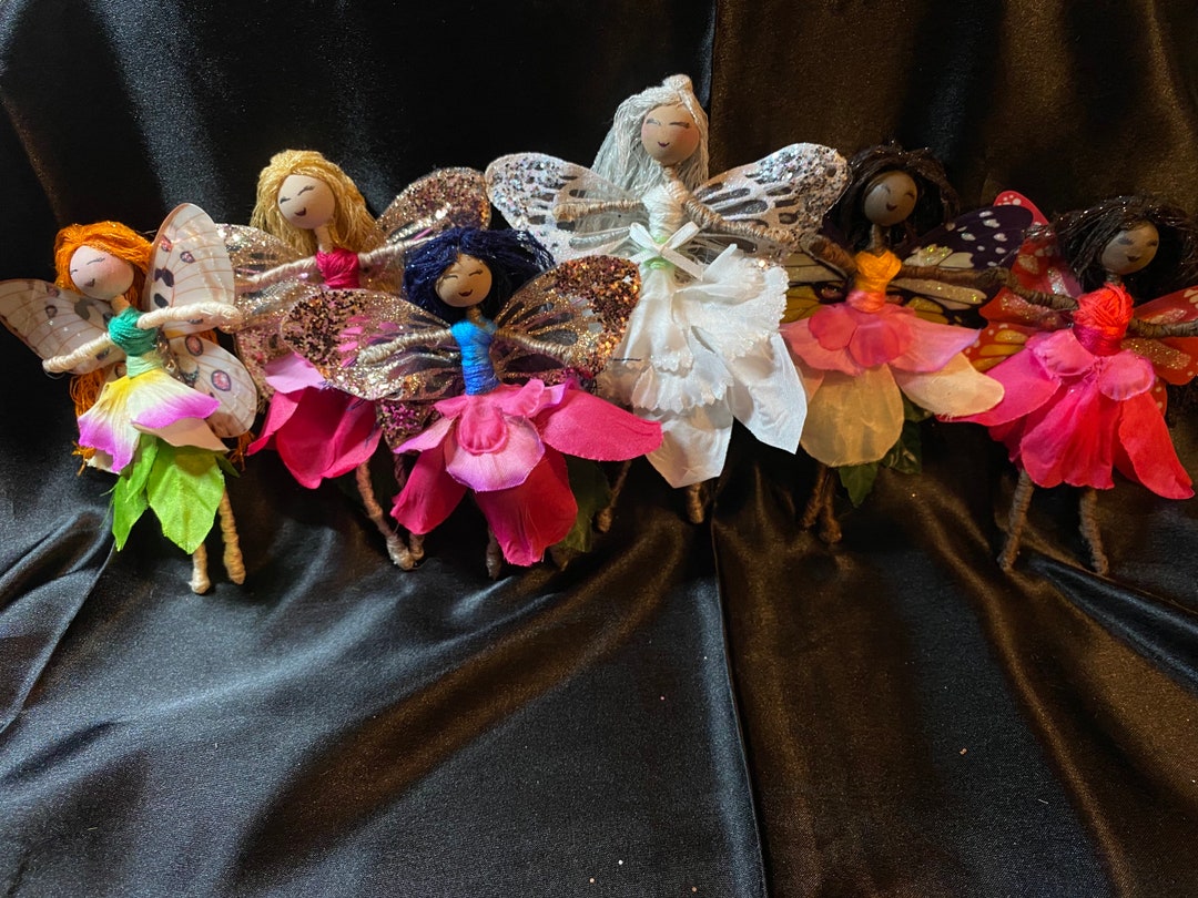 Miniature Mini Handmade Fairy With Accessories - Etsy