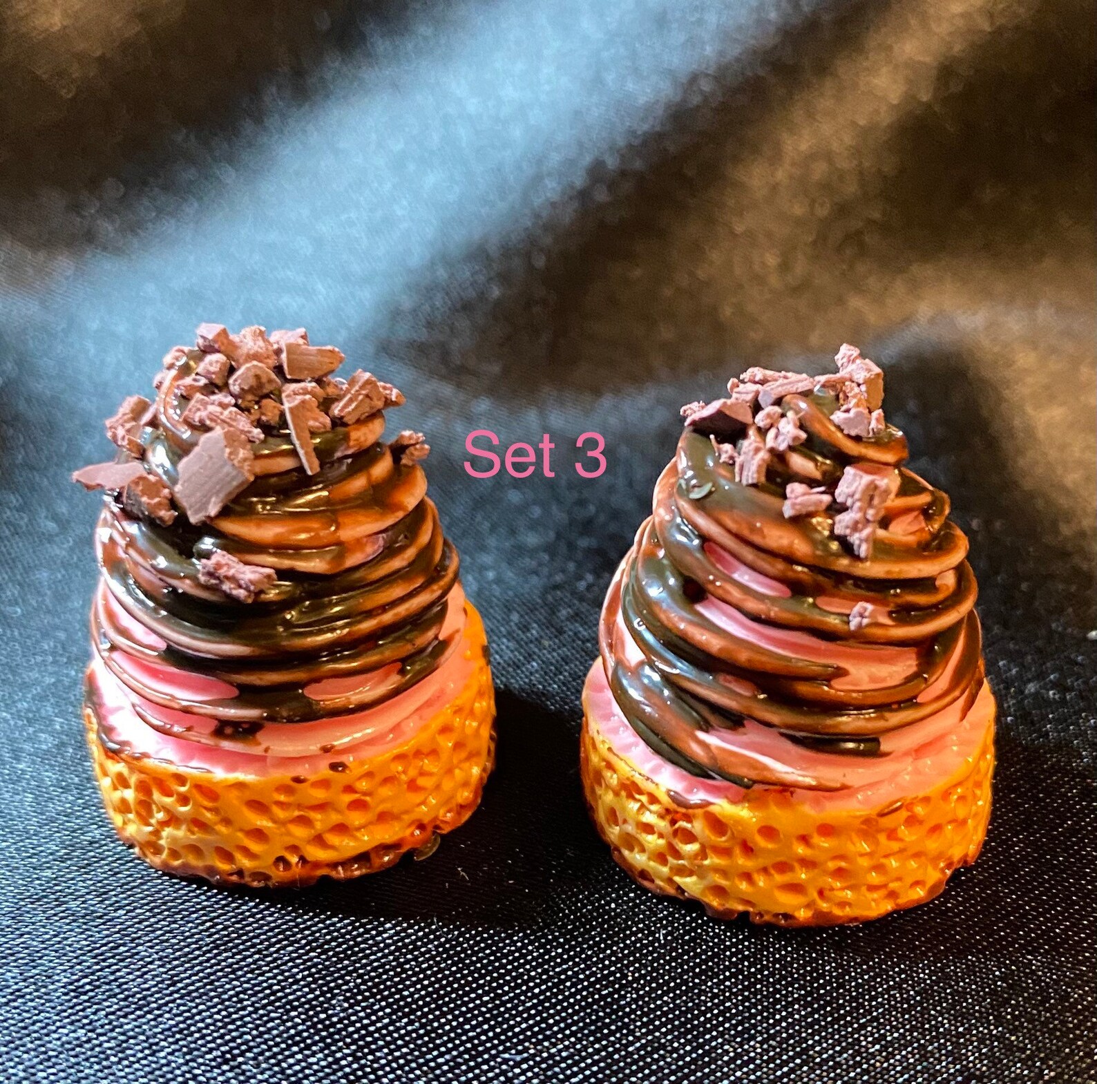 Miniature Mini Cream Cakes and Ice Cream Sundaes | Etsy