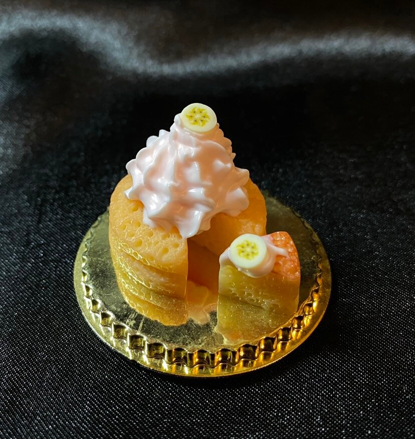 Miniature Mini Cream Cakes Piping Bags and Gold Trays not - Etsy