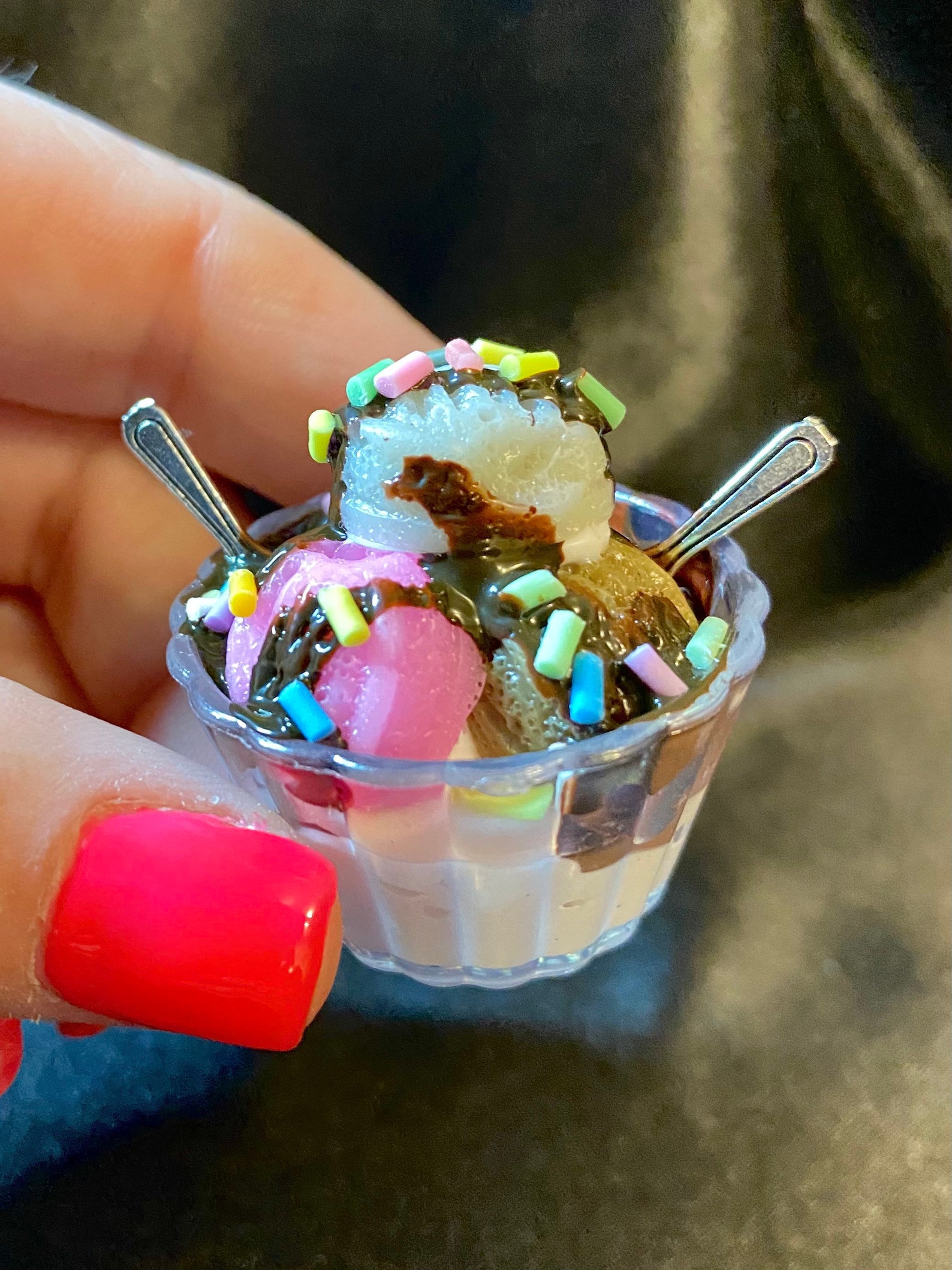 Miniature Mini Cream Cakes and Ice Cream Sundaes not - Etsy