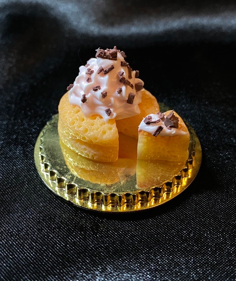 Miniature Mini Cream Cakes Piping Bags and Gold Trays not - Etsy