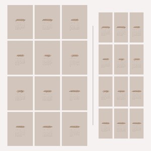 2024 & 2025 Calendar Wallpaper | Minimal Modern iPad and iPhone ...