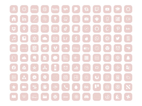 Pink Apps Icon