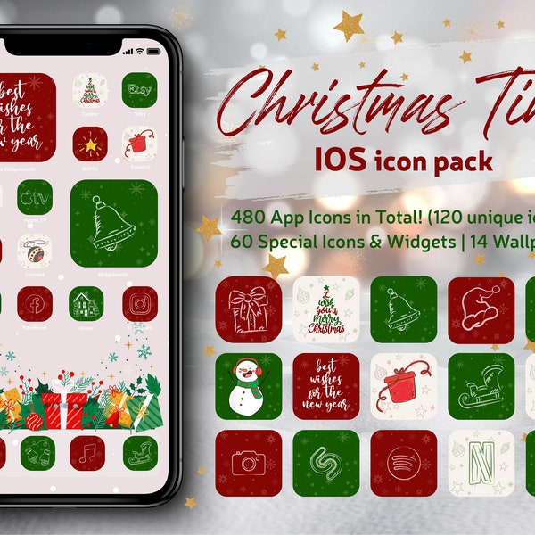 Christmas iPhone App - Etsy