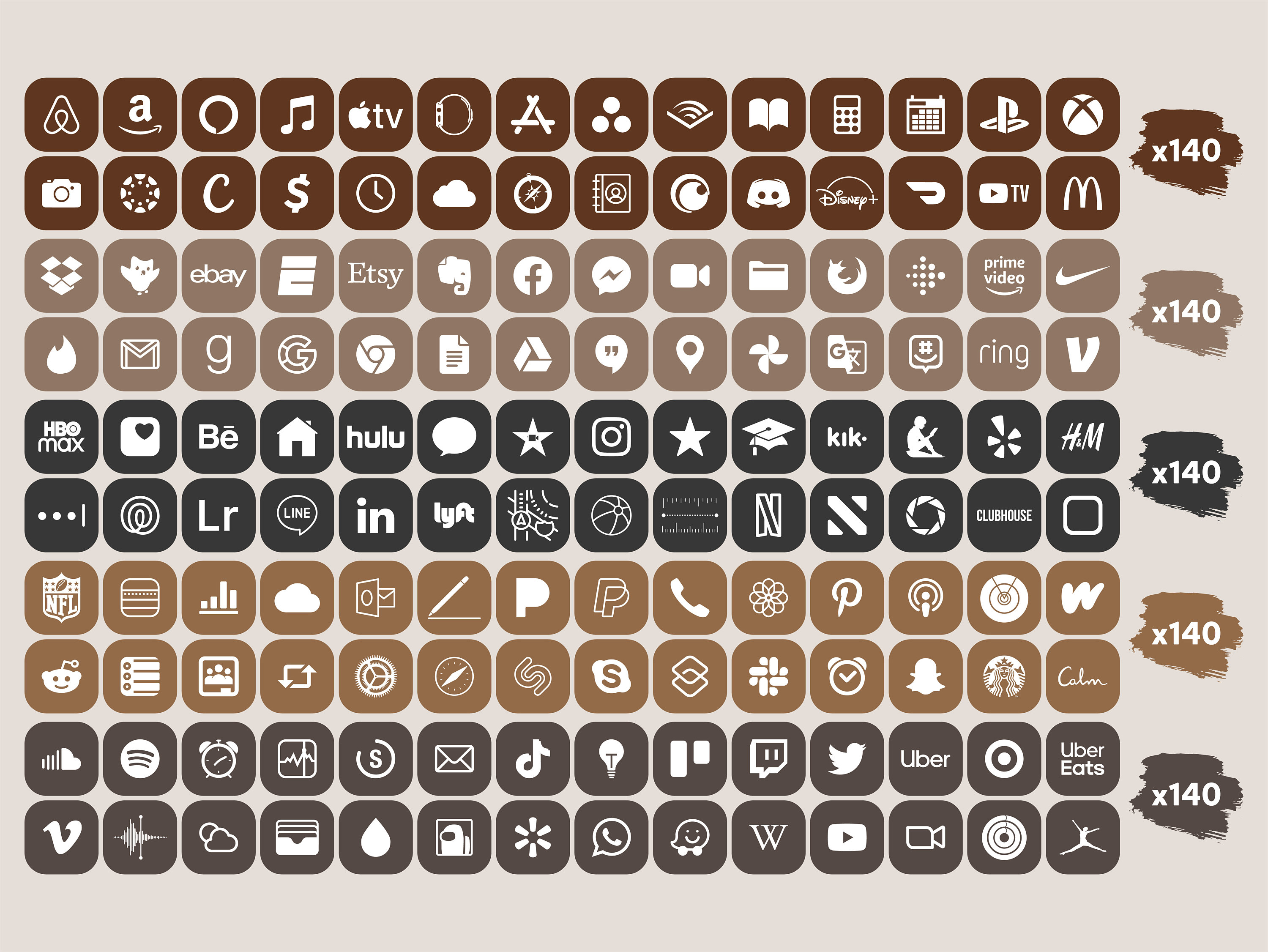 Dark Academia iPad Aesthetic Icons Theme Pack Classic iPad - Etsy México