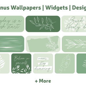 Green Aesthetic App Icon Pack, Sage Green Ios App Icons, Forest Green ...