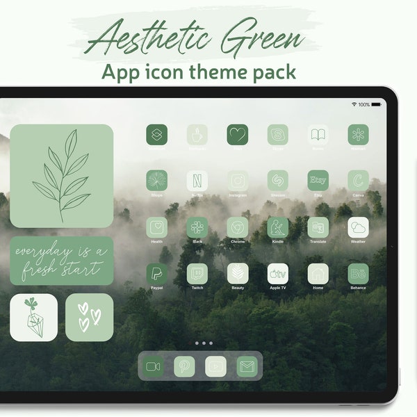 Ipad Home Screen and Shortcut Icons - Etsy