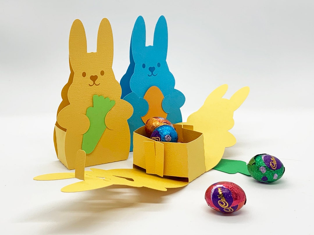 DIY Osterhasen Halter, Schachtel, Verpackung SVG digitaler Download ...