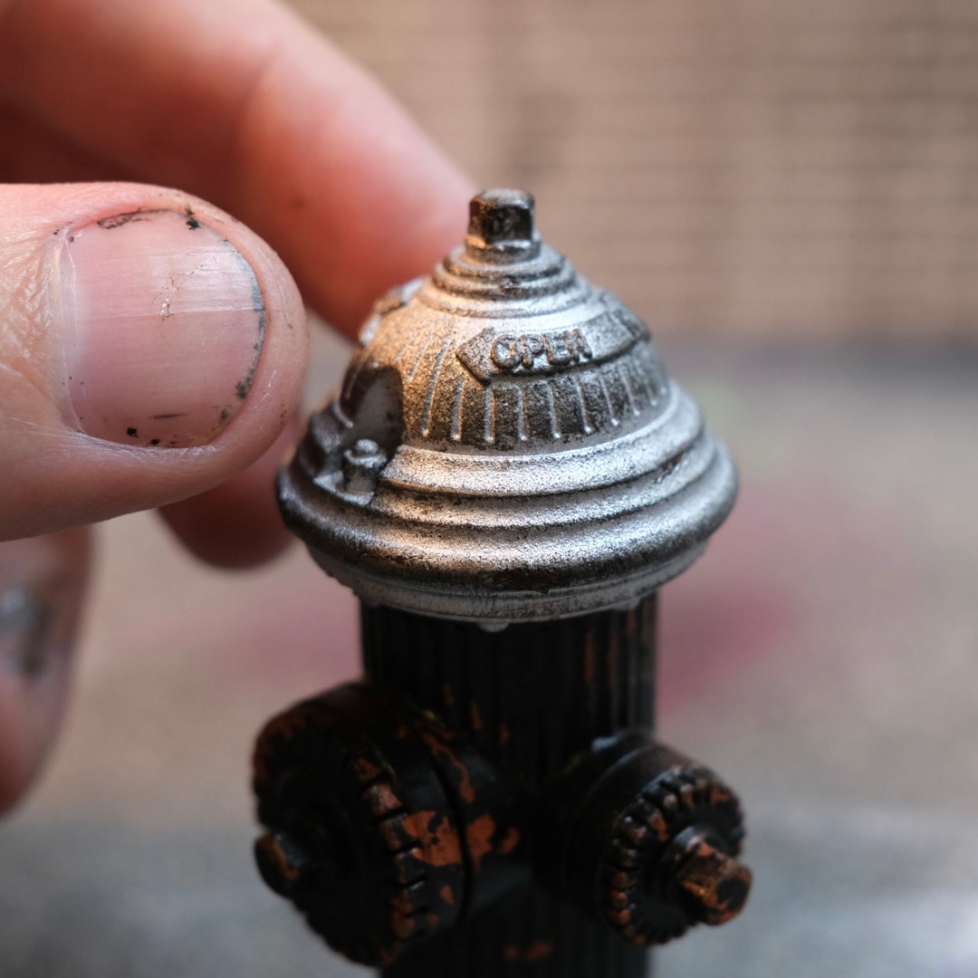 1:12 Scale NYC Fire Hydrant - Hand Painted Diorama Accessory / Prop by ...