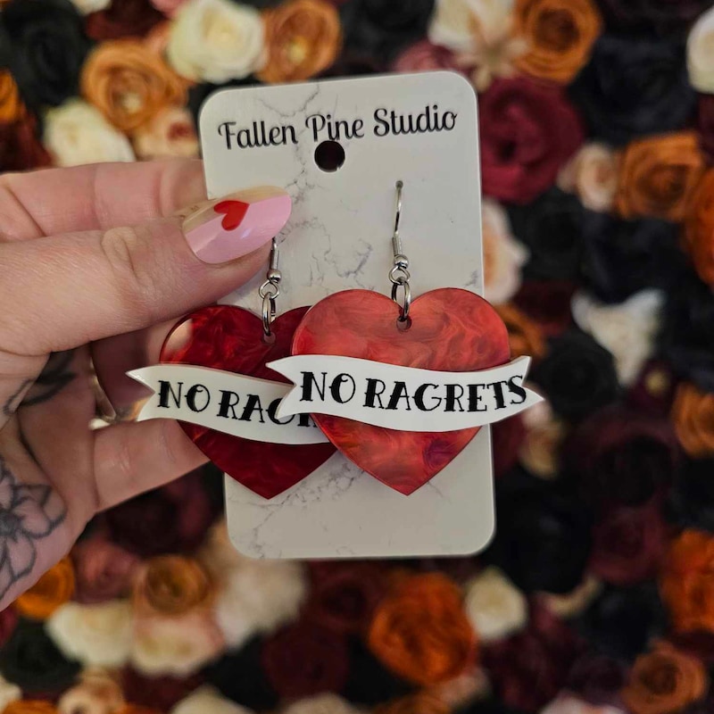 No Ragrets Tattoo - Etsy