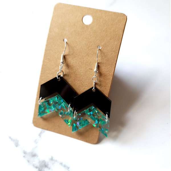 Turquoise Chevron - Etsy