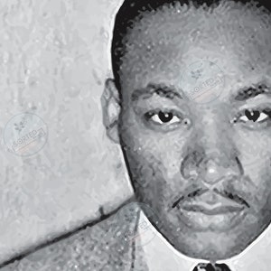 Martin Luther King Jr Poster Print, Celebrity Mugshot, Art Prints ...