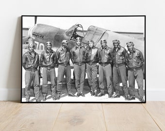 Tuskegee Airmen Poster - Etsy