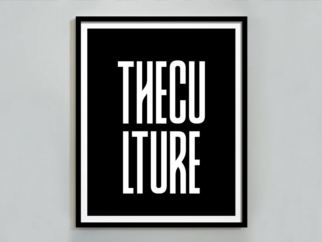 African American Word Art Print: Black Excellence, Office Decor ...