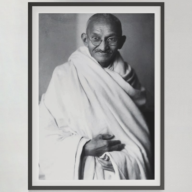 Mahatma Gandhi Poster - Etsy
