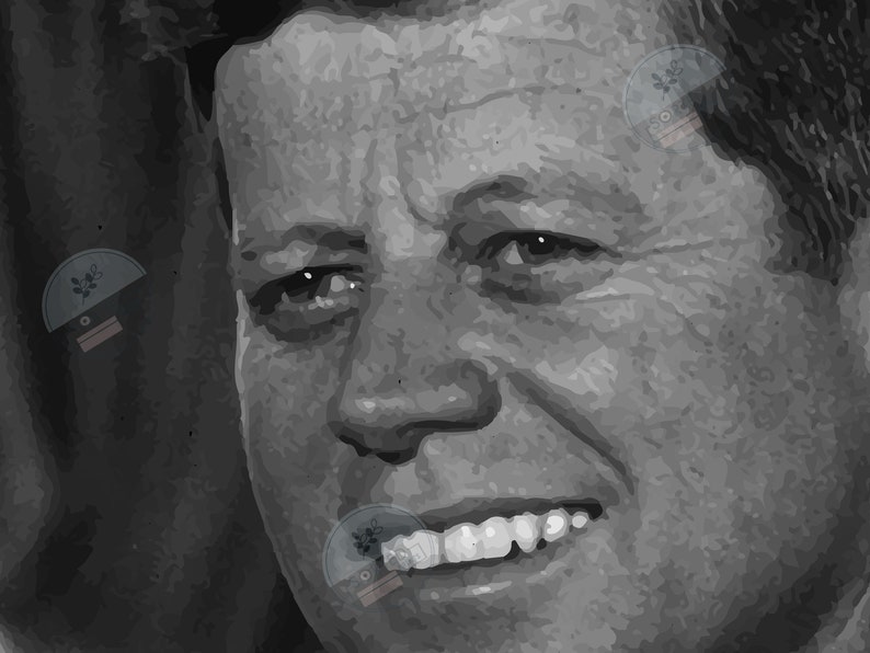 President John F Kennedy Poster Vintage Print JFK Poster - Etsy