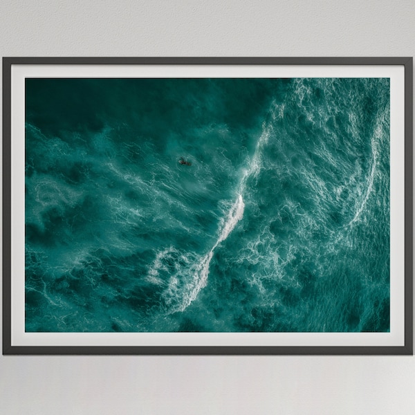 Teal Blue Ocean - Etsy