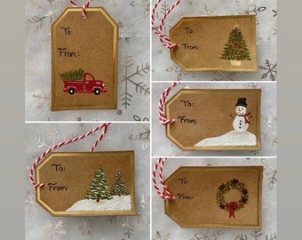 Hand Painted Tags | Etsy